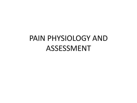 Mnemonic for characteristics of pain | DOCX