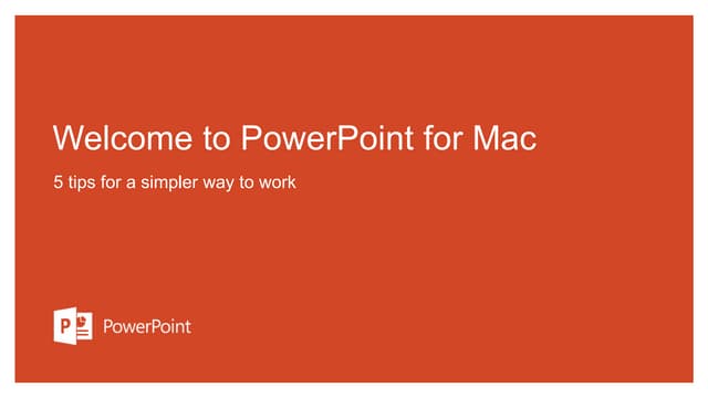 Powerpoint 2016 Quick Start Guide | PDF