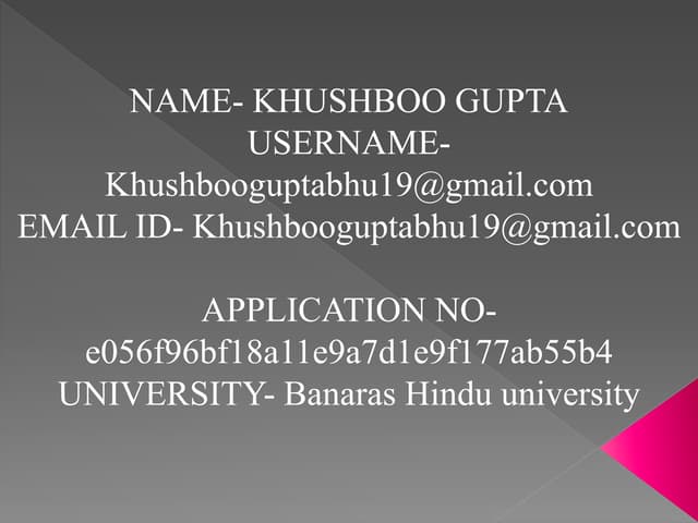 khushboo gupta | PPT khushboo gupta | PPT