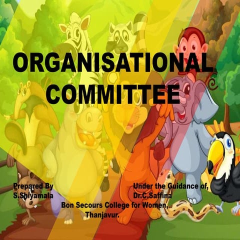 Organisational committee | PPTX