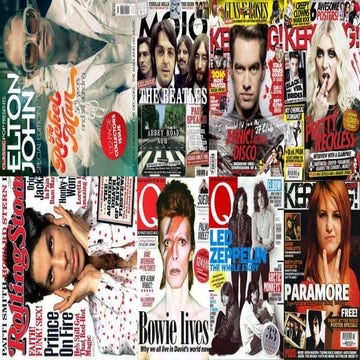 Magazine cover and dp spread | PPTX