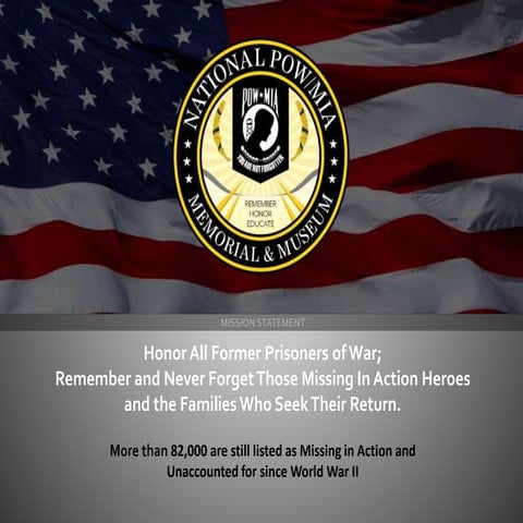 National POW/MIA Memorial & MUseum | PPTX