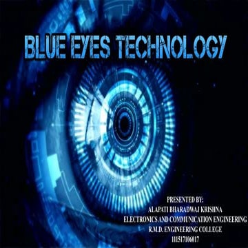 BLUE EYES TECHNOLOGY | PPTX