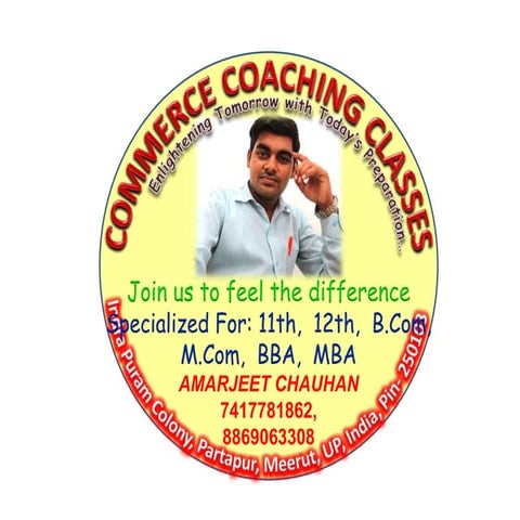 Commerce Coaching Classes | PPTX