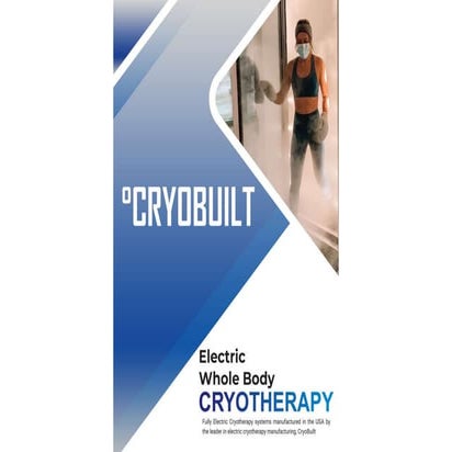 CryoBuilt Whole Body Electric Cryotherapy | PPT