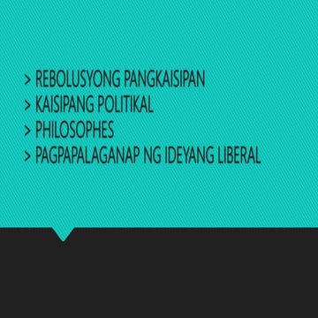 Rebolusyong Pangkaisipan Ppt