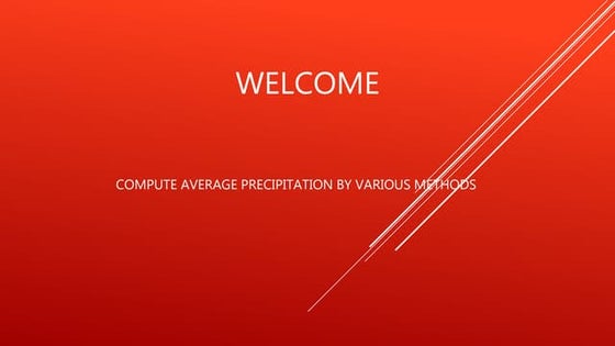 Estimating Missing Rainfall Datapptx