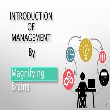 Introduction Of Management | PPT