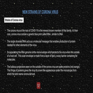 New strains of corona virus | PPT