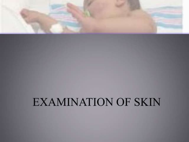 Face general examination | PPTX