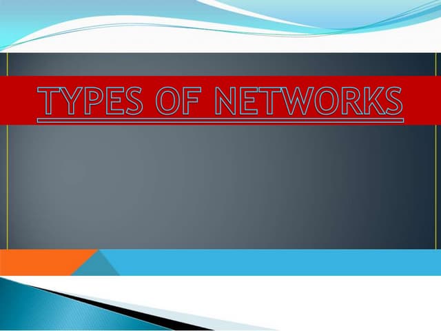 Types of computer network | PPTX