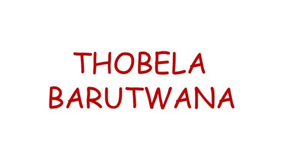 Sepedi Leleme la gae paper 1 (Maamanyi). Dibopego le melao ya tšhomišo ...