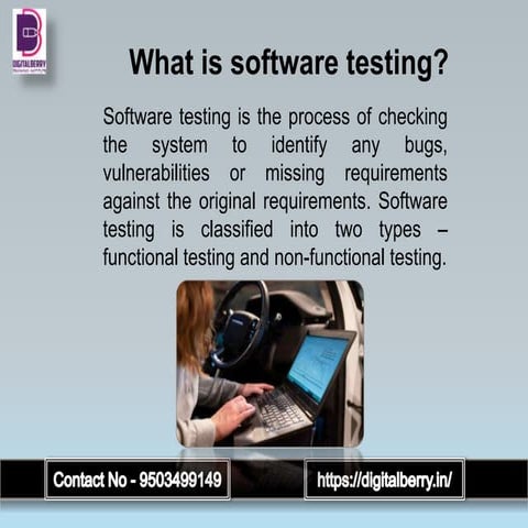 Best Software Testing Course In Pune Ppt