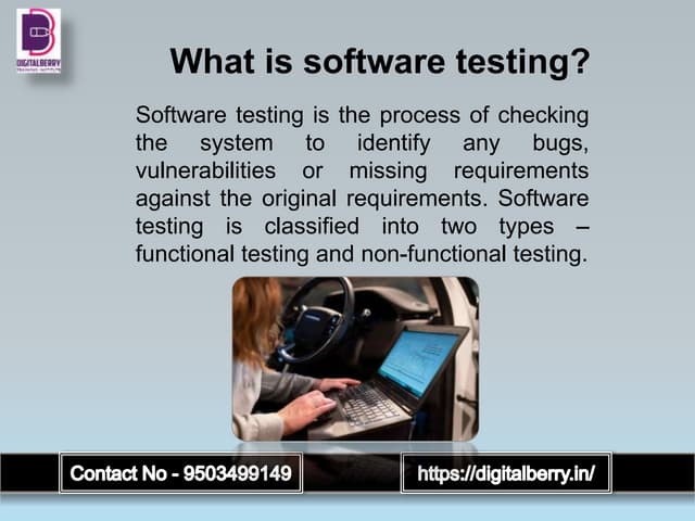 Best Software Testing Course In Pune Ppt