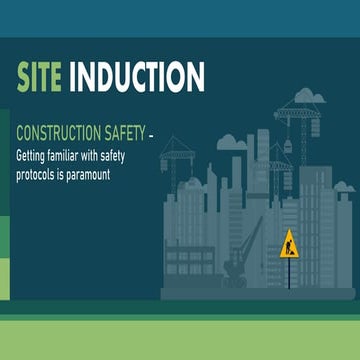 Construction site induction | PPT