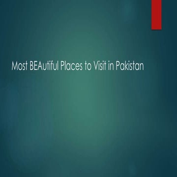 Explore Pakistan's Famous Places: A Journey Through History and Natural ...