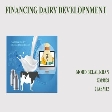 Dairy farming | PPTX