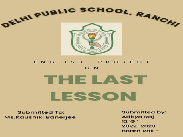 ASL/ALS CLASS 12 ENGLISH PROJECT | PDF