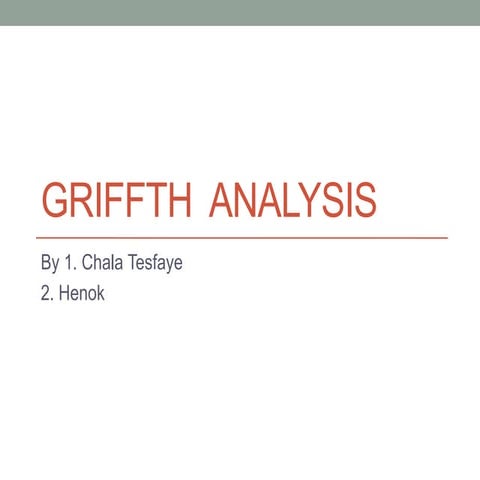 Fracture Mechanics & Failure Analysis: Griffith theory of brittle fracture | PPTX