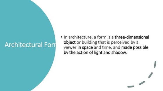 Transformation of form | PPTX