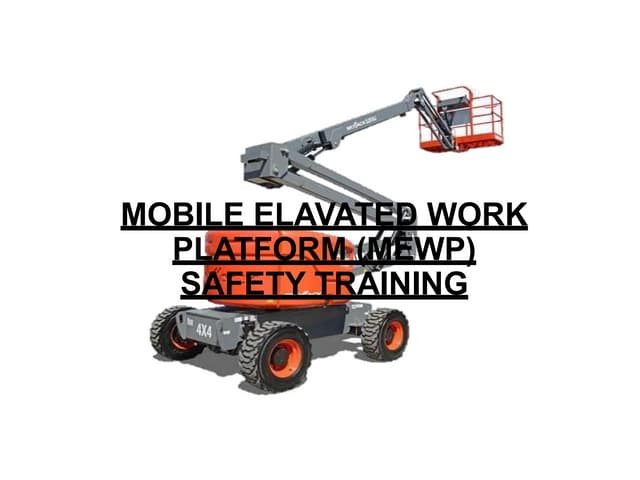 Mewp training | PPTX