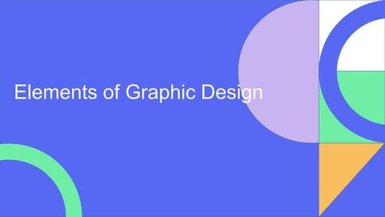 Basic Principles Of Graphics and Layout | PPT