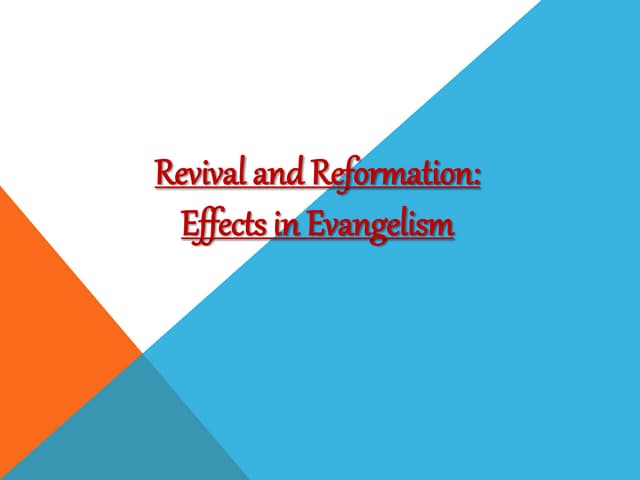 Revival | PPT