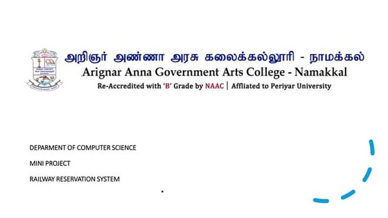 srs for railway reservation system | DOCX