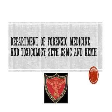 Identification ppt forensic medicine and toxicology | PDF
