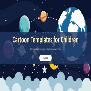 power point template constellations ctto | PPT