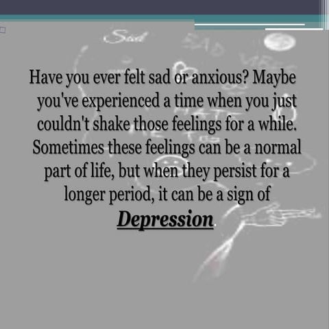 What you need to know about depression and how to fight depression. | PDF