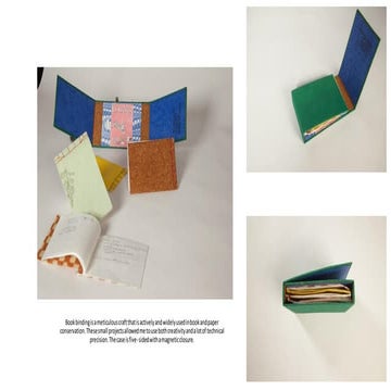 Presentation on studio art works for portfolio | PPT