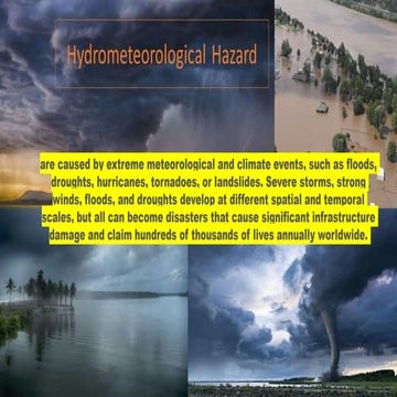 Hydrometeorological Hazards (Precautionary Measures) | PPTX