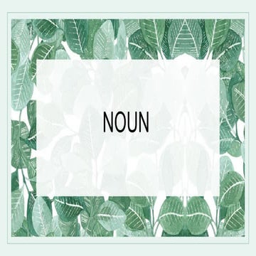 Noun----------————————— | PPT