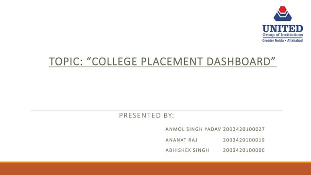 Campus placements | PDF