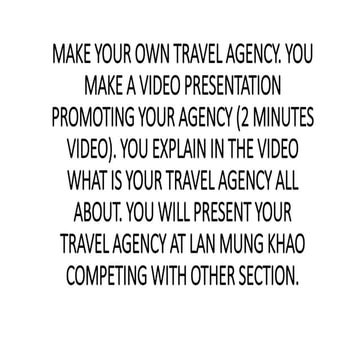 INTRODUCTION TO TRAVEL AGENCY INCLUDING AIR TRANSPO | PPTX