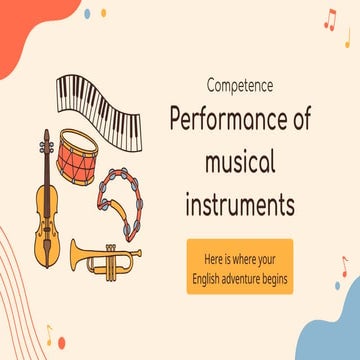 performance of musicales instuments manual de musica | PPT