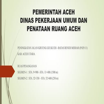 Bahan presentasi data pada pekerjaan jalan.pptx