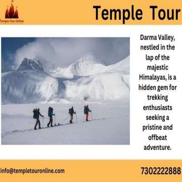 Darma Valley Trek Package majestic Himalayas | PPTX