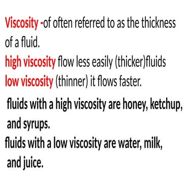 PROPERTIES OF LIQUID- VISCOSITY THICKNESS OF A LIQUID | PPTX