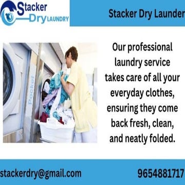 Best dry cleaning service Fastest in dwarka | PPT