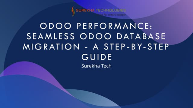 Odoo Performance: Seamless Odoo Database Migration - A Step-by-Step ... Odoo Performance: Seamless Odoo Database Migration - A Step-by-Step ...