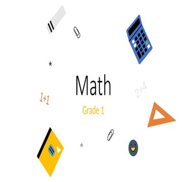 Presentation1.pptx math grade 1 math prese | PPT