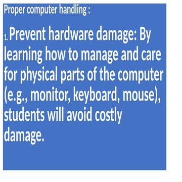 Keeping Hardware Safe to be used as teaching suplement | PPTX