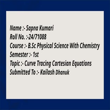 B.tech ii unit-1 material curve tracing | DOCX