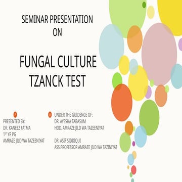 Collection of fungal samples Lab manual | PPTX