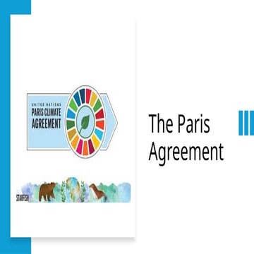 The Paris Agreement Presentation for Science Students | PPTX