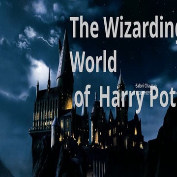 The Wizarding world of Harry Potter | PPT