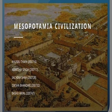 Lecture-03-Ancient cities of Mesopotamia, Indus Vally and Eygpt 15-10 ...