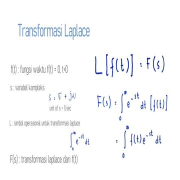 Transformasi laplace simpel dan mudah dipahami | PPTX